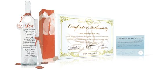 Product Authentication Successful - Message In A Bottle